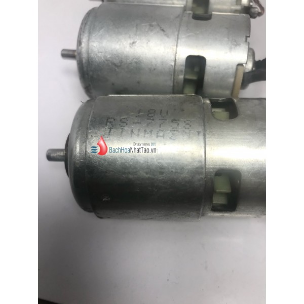 Motor 18V 775 Cốt Tròn 5 Ly tháo máy khoan cũ