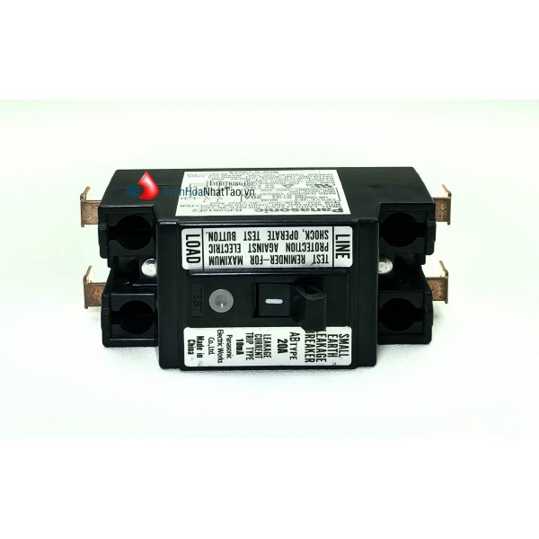 Cầu Dao Tự Động ELCB Panasonic 20a